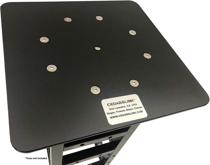 LK-2012B 12"x12" Base Plate For 8"x8" Bolt Trussing Box Truss Section ...